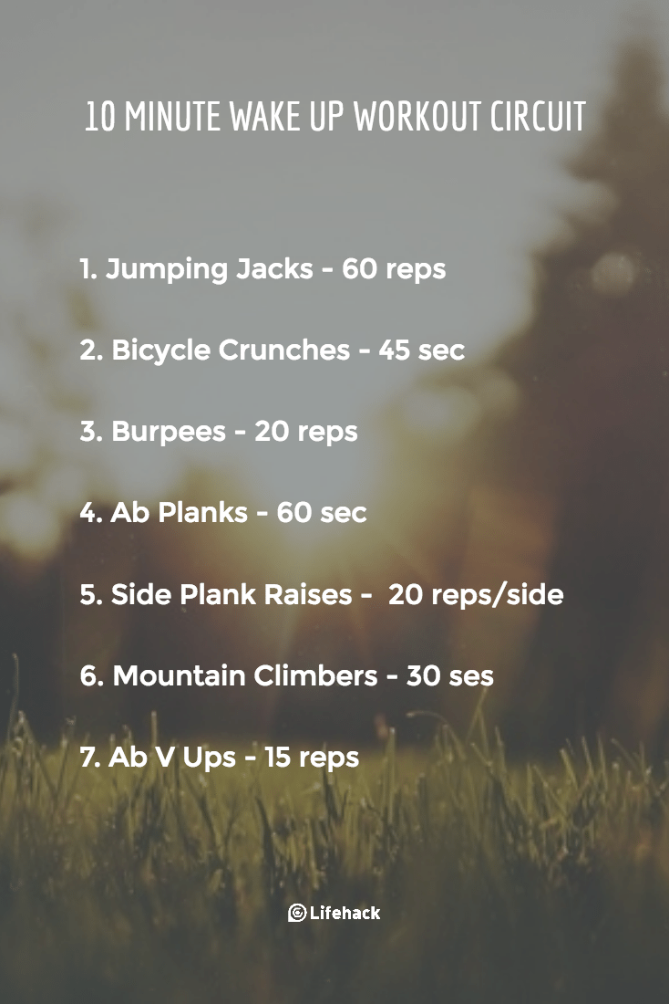 Tips #2: Start Your Day With Simple Workout Moves - Real Mind Control Power